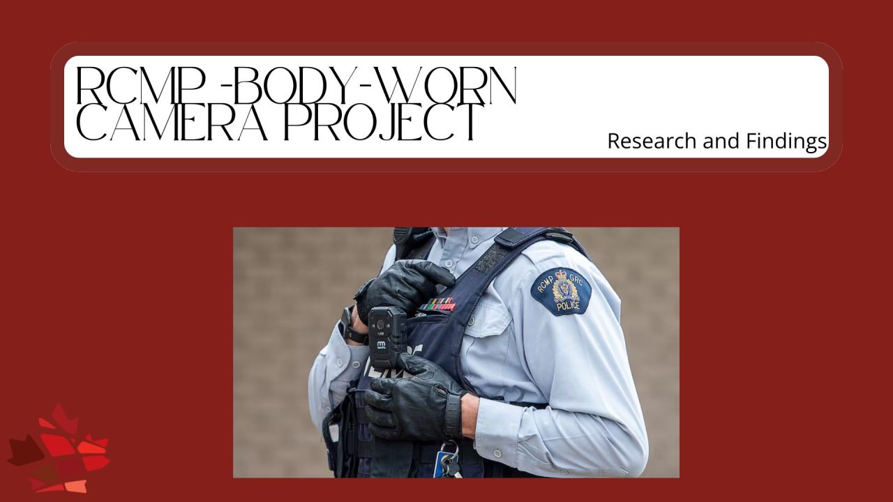 Body-Worn Cameras: What the RCMP Rollout Means for Black Communities in Canada - Federation of ...